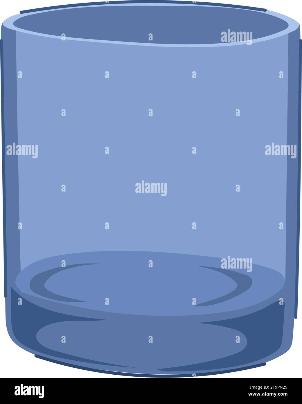 object glass cup cartoon vector illustration Stock Vector Image & Art ...