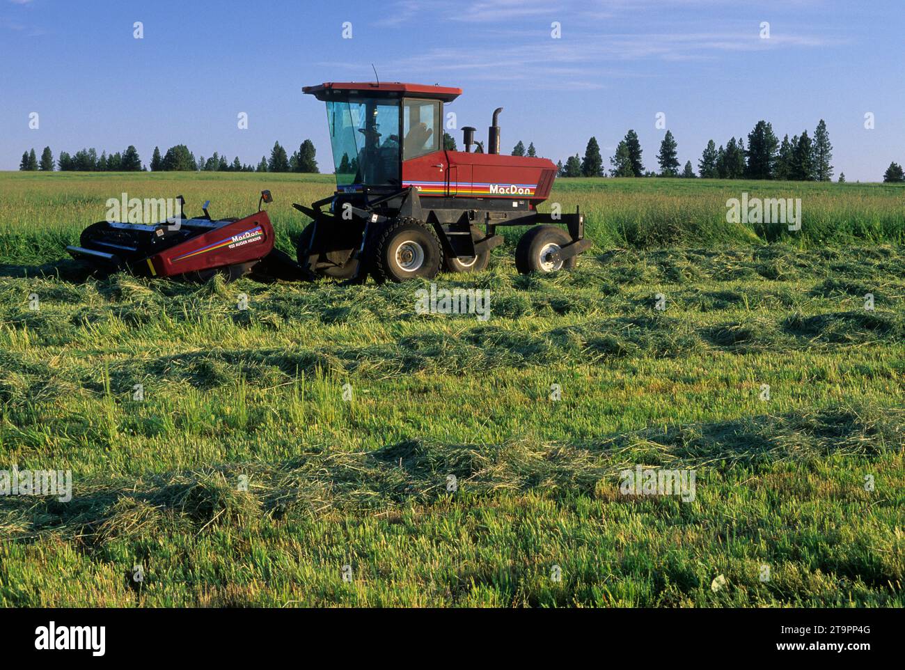 Tractor, Wallowa County, Flora, Oregon Stock Photo - Alamy