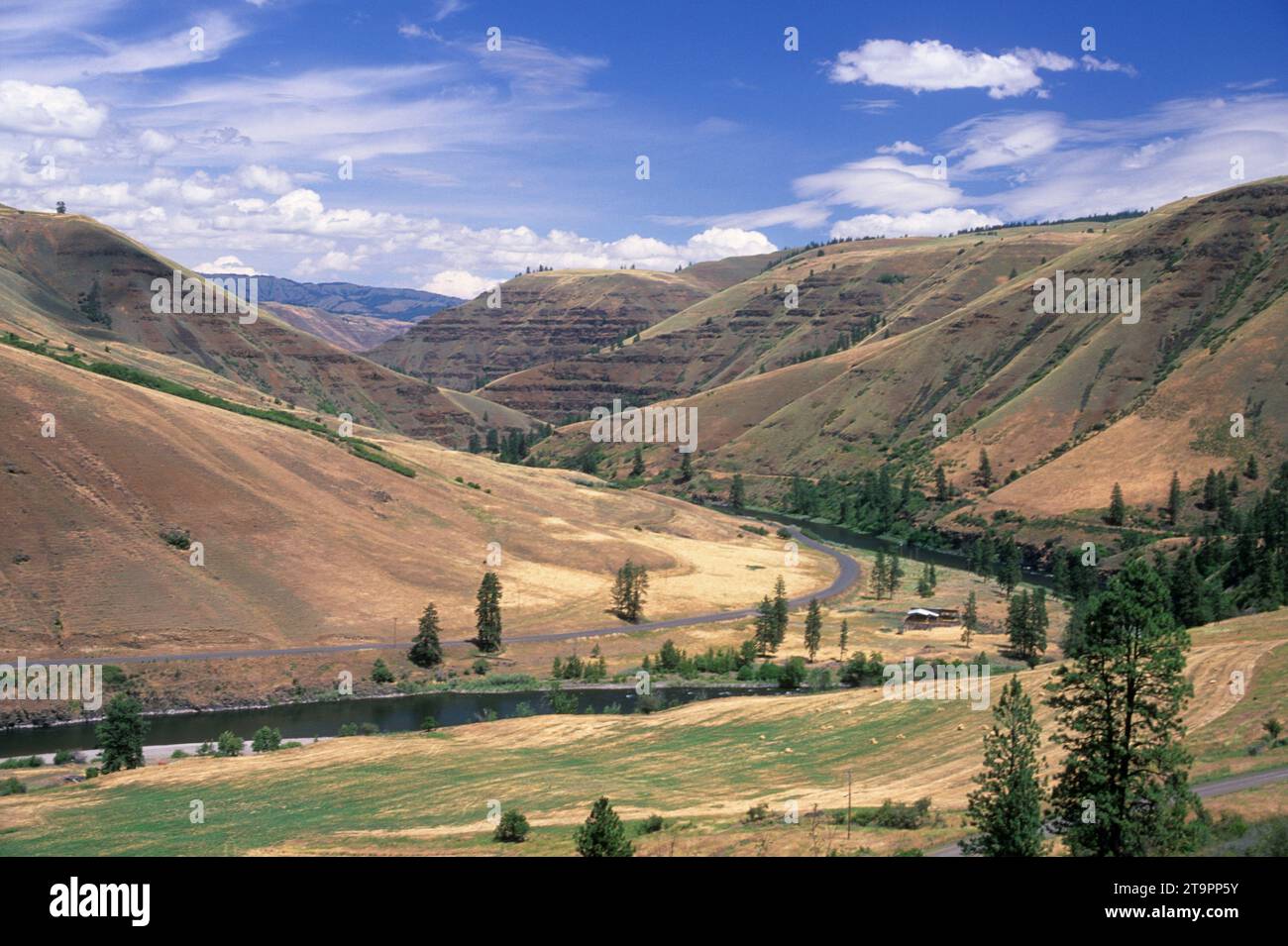 Grande Ronde River near Troy, Wallowa County, Oregon Stock Photo - Alamy