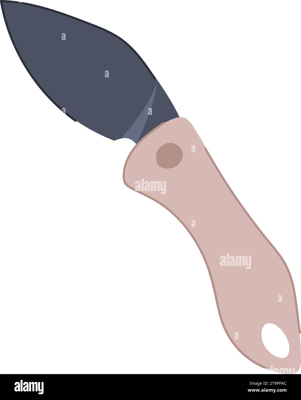 blade knife camping cartoon vector illustration Stock Vector Image ...