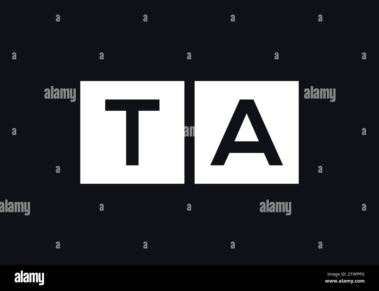 Letter ta logo hi-res stock photography and images - Alamy