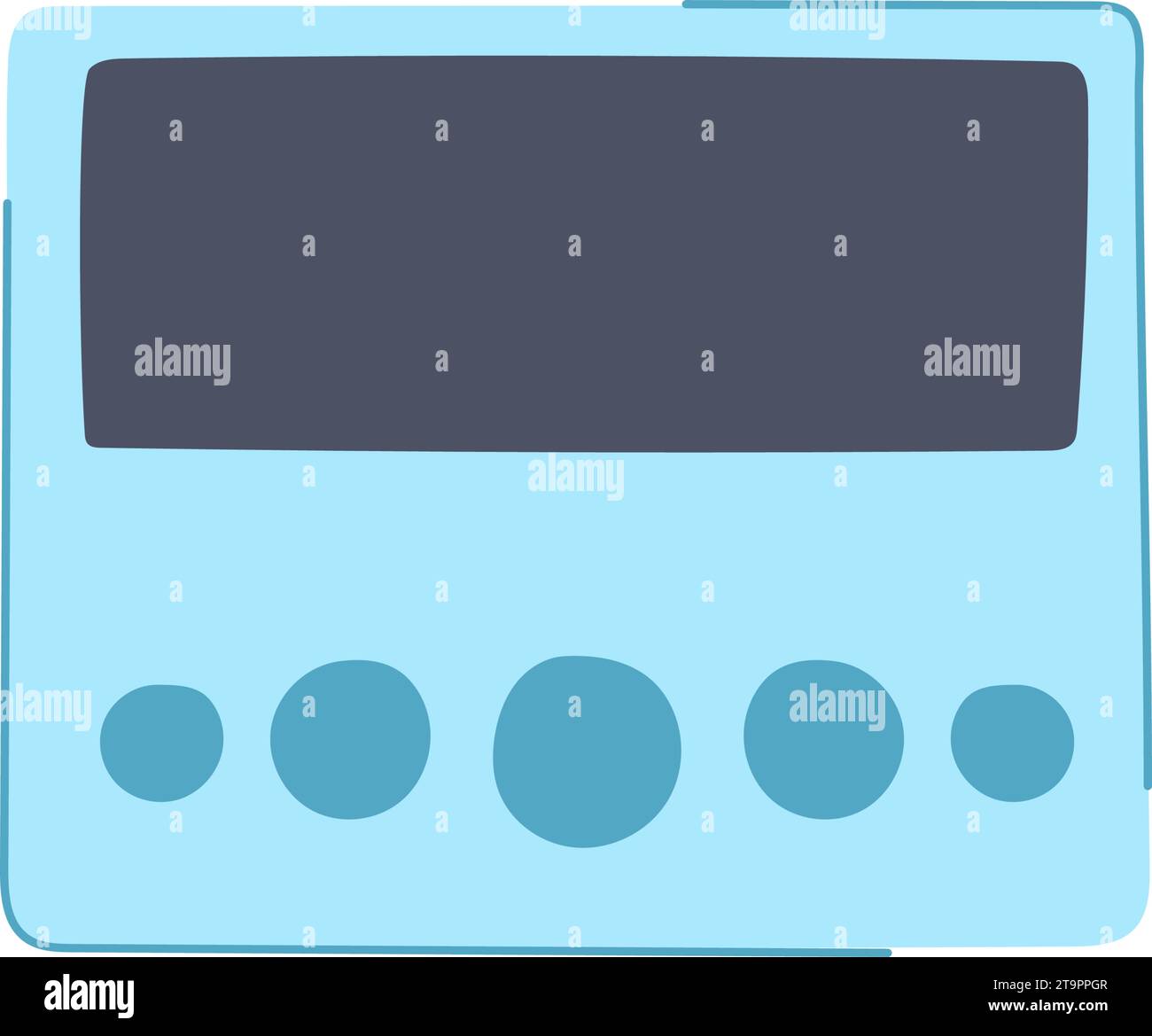 digital mp3 player cartoon vector illustration Stock Vector Image & Art ...