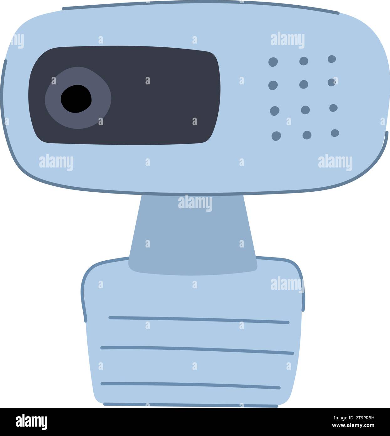 film web camera cartoon vector illustration Stock Vector Image & Art ...