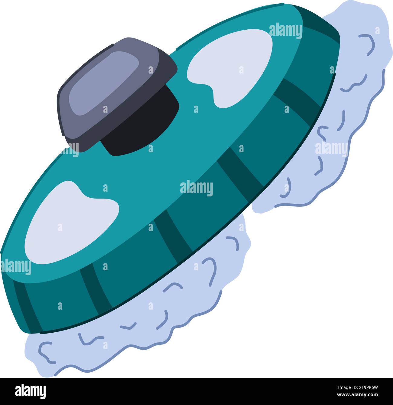 clean window glass cleaning cartoon vector illustration Stock Vector ...