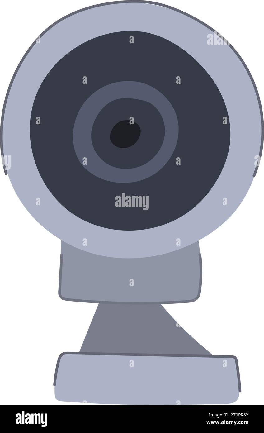 capture web camera cartoon vector illustration Stock Vector Image & Art ...