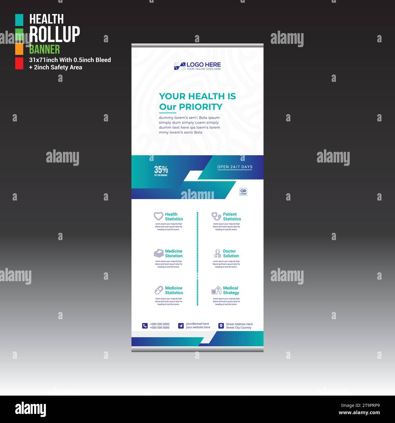 Medicine roll up Stock Vector Images - Alamy