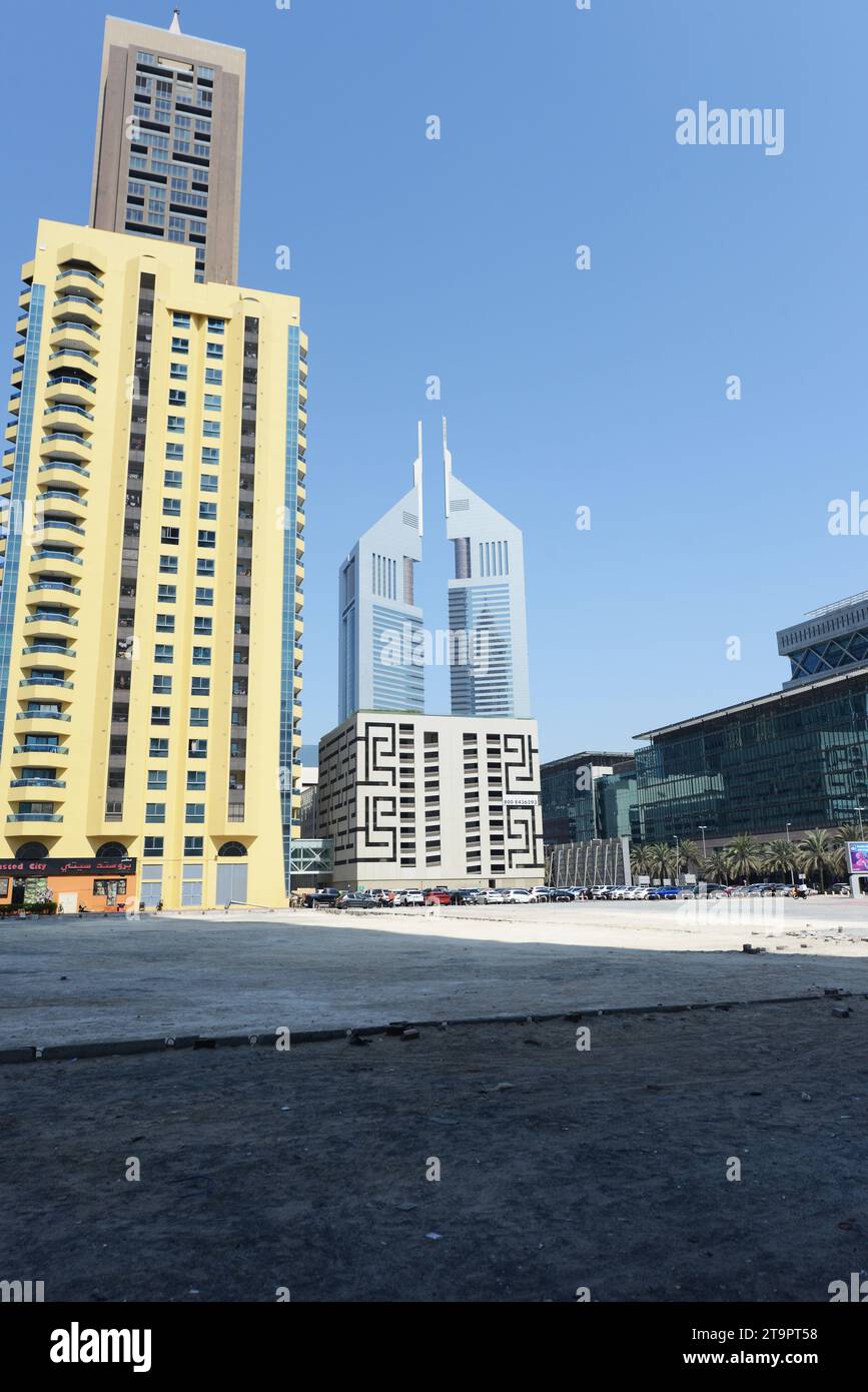 The Jumeirah Emirates hotel tower in Dubai, UAE Stock Photo - Alamy