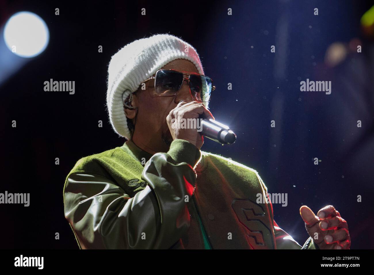 Puerto Rican rapper Tego Calderon performs during the Coca-Cola Flow ...