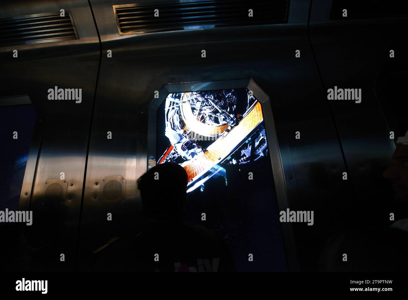 The Orbital Space Station (OSS) Hope exhibits at the Museum of the ...