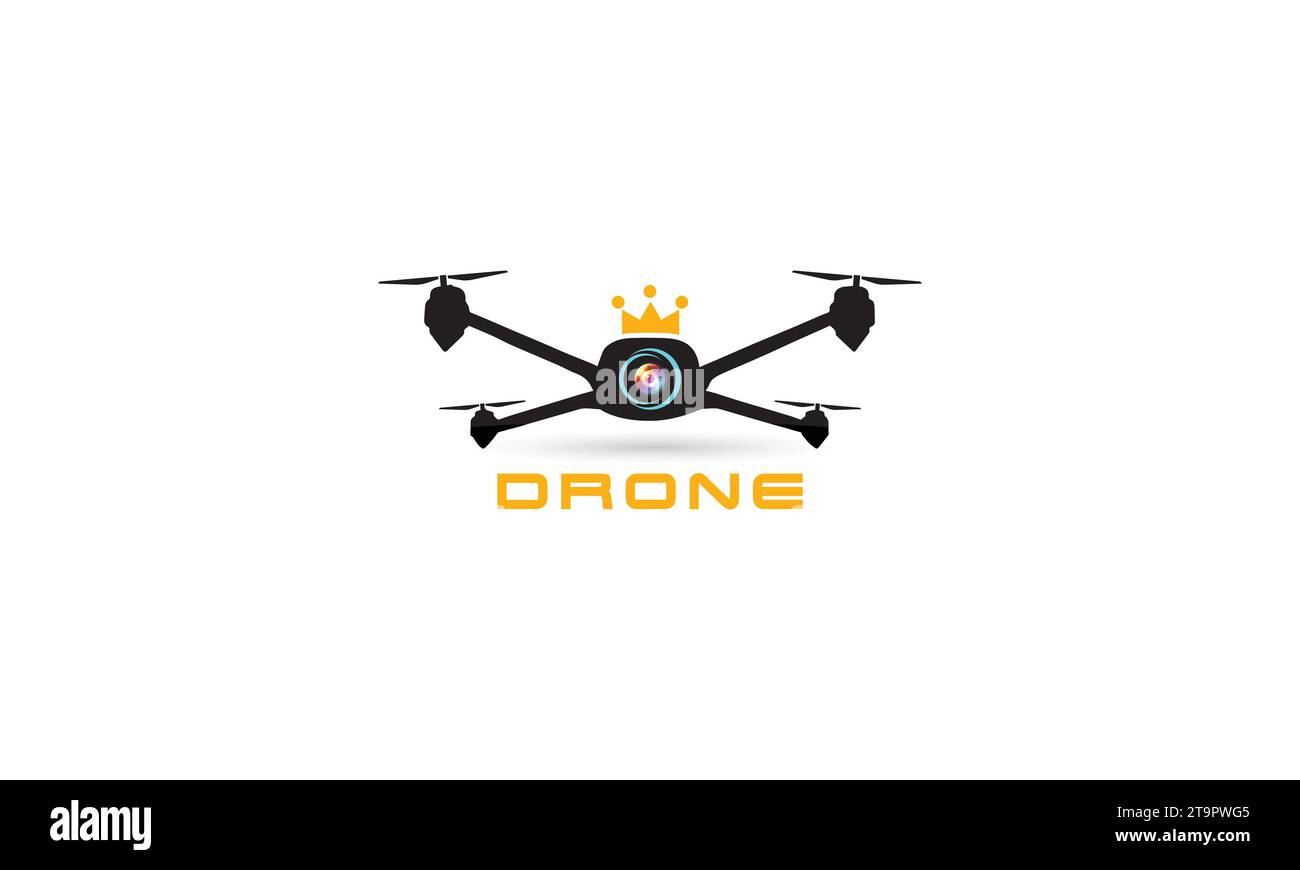 Drone Logo Design Template Inspiration, Vector Illustration, Modern ...