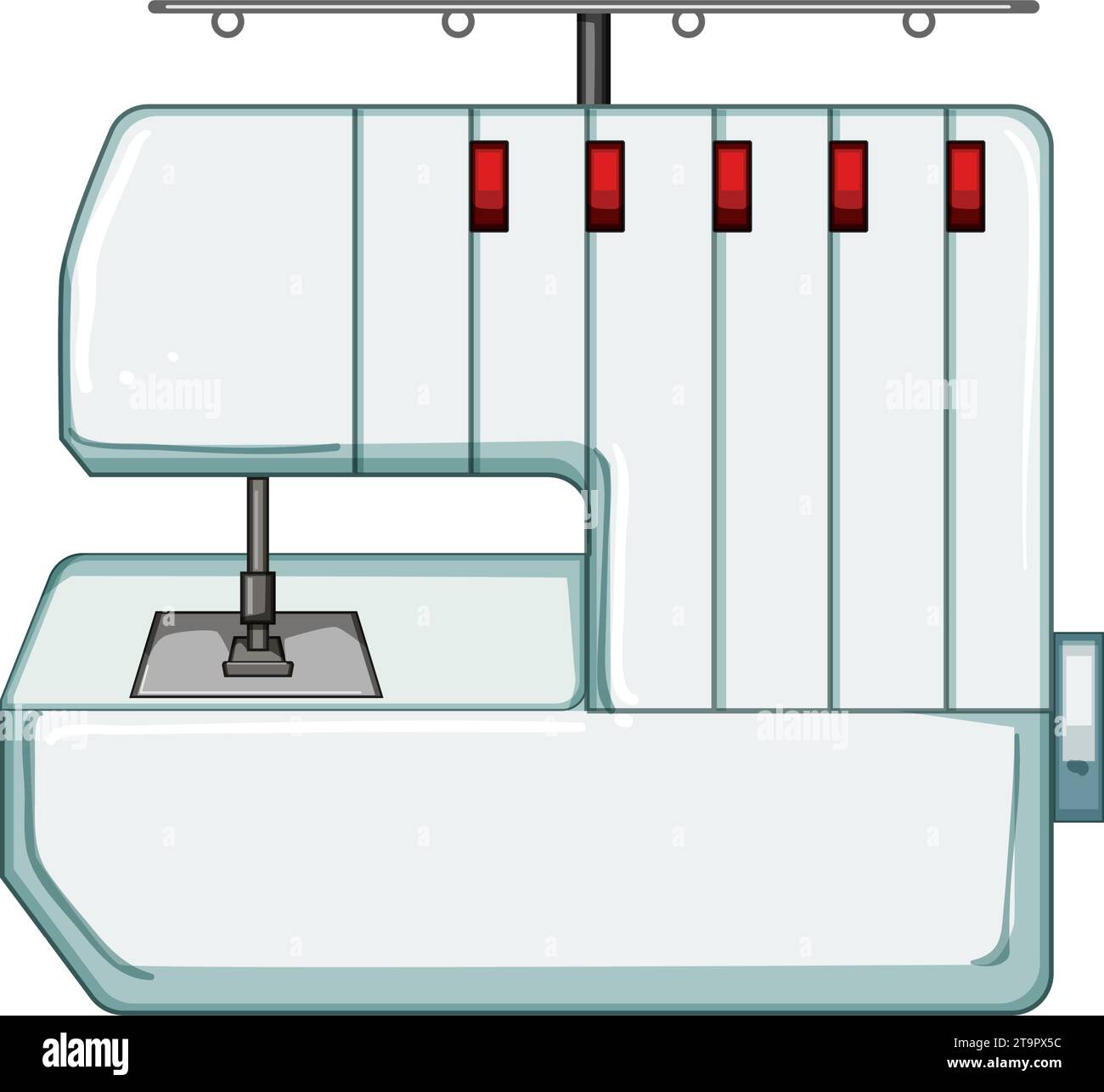overlock overlock cartoon vector illustration Stock Vector Image & Art ...