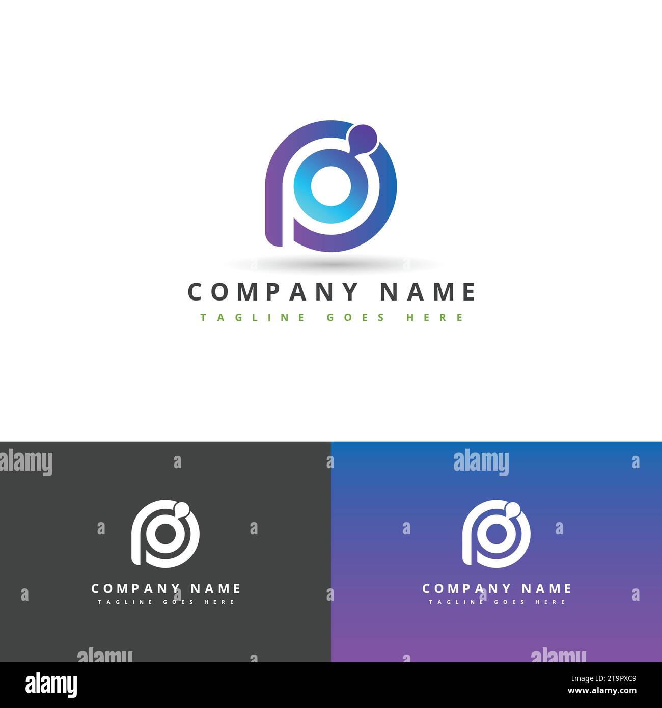 At minimal logo design Stock Vector Images - Alamy