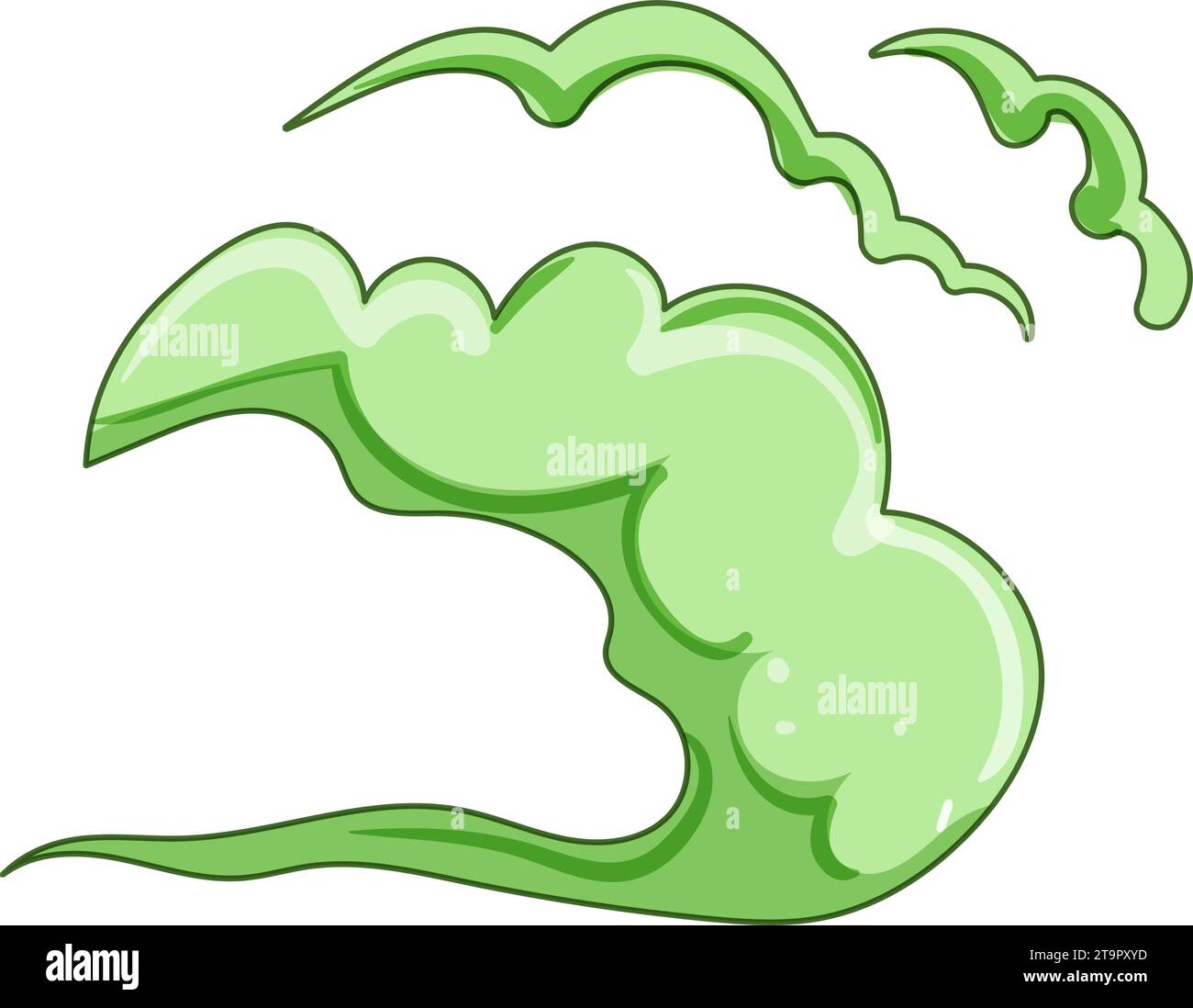 fodor smell fart cartoon vector illustration Stock Vector Image & Art ...
