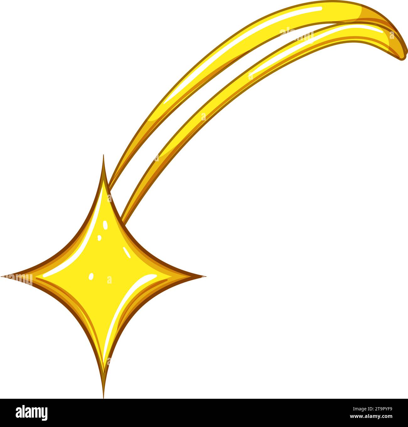 ing star shoot cartoon vector illustration Stock Vector Image & Art - Alamy