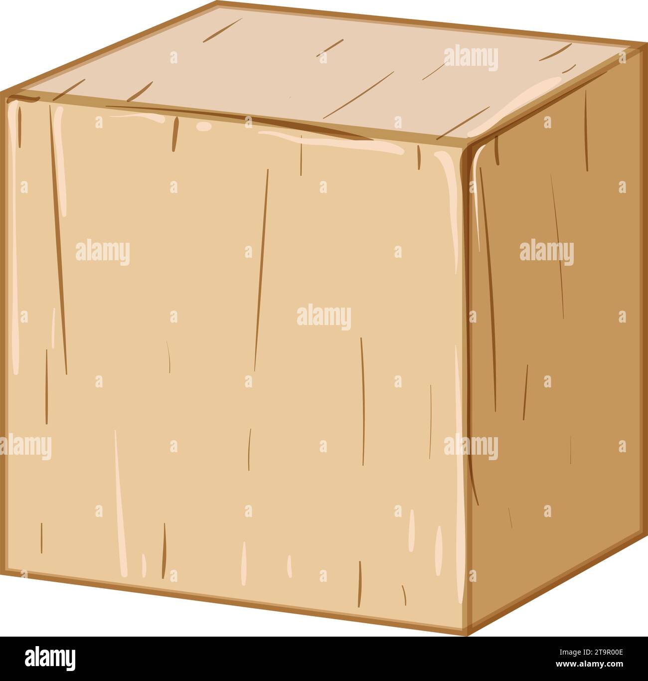 build wooden blocks cartoon vector illustration Stock Vector Image ...