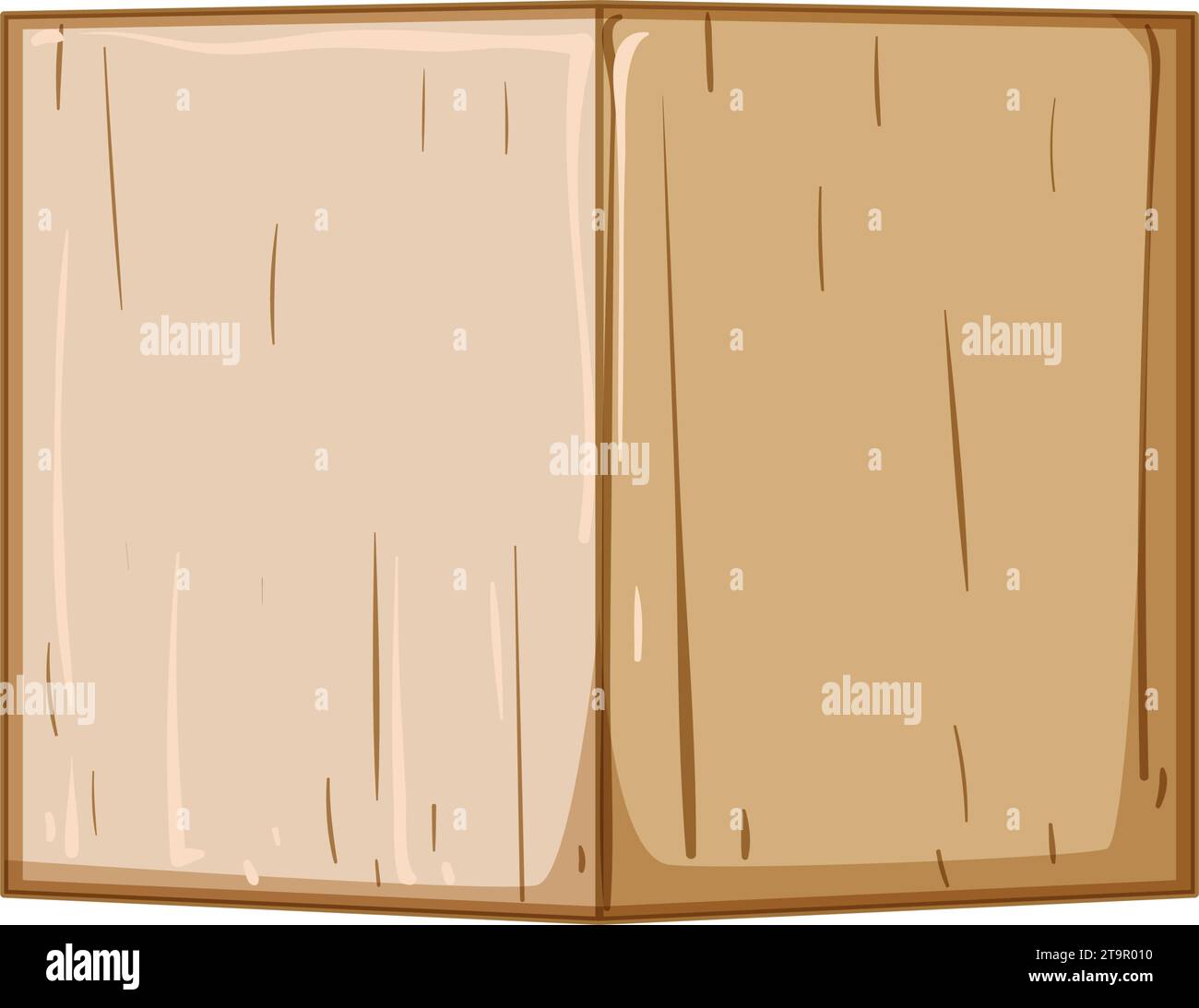 game wooden blocks cartoon vector illustration Stock Vector Image & Art ...