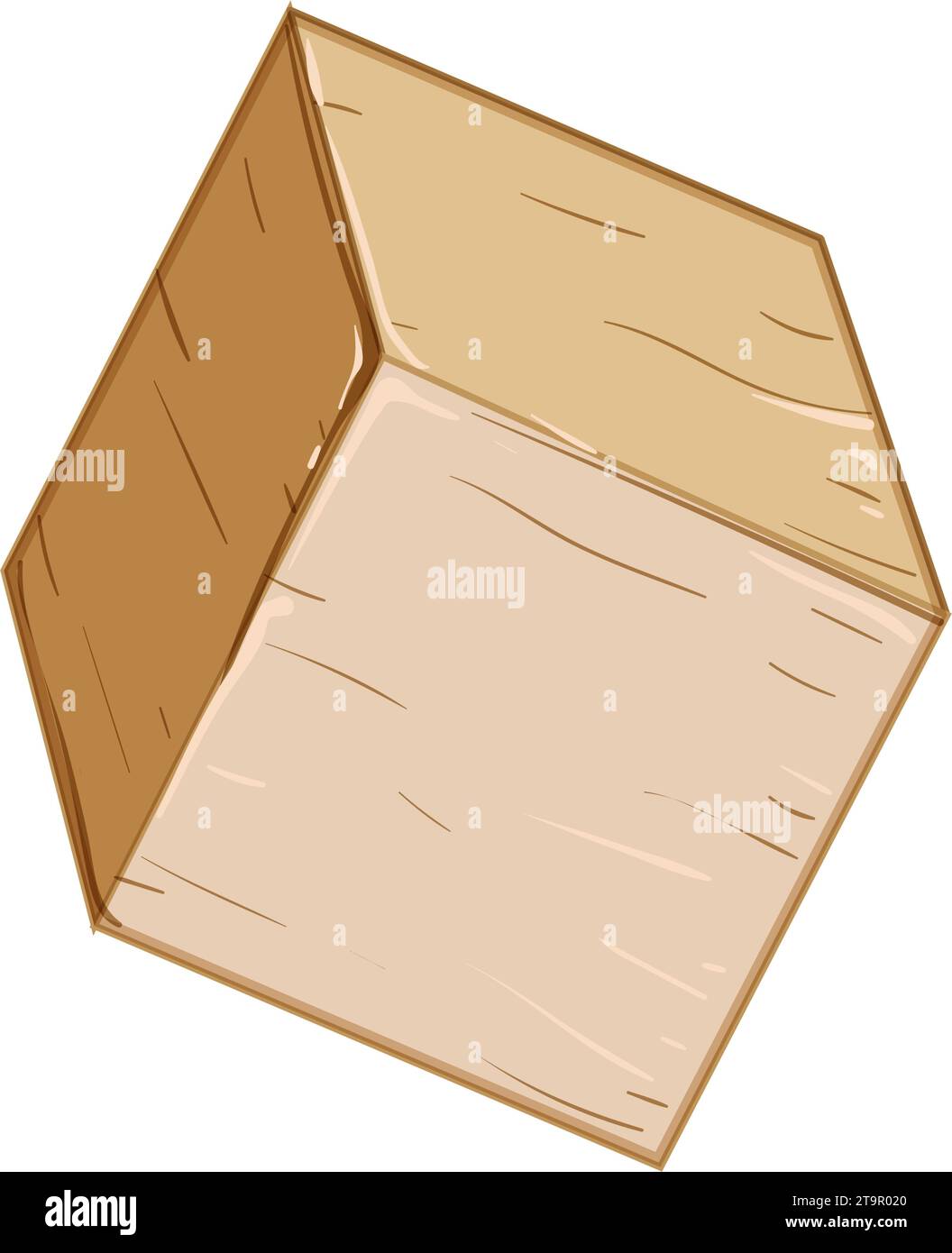 play wooden blocks cartoon vector illustration Stock Vector Image & Art ...