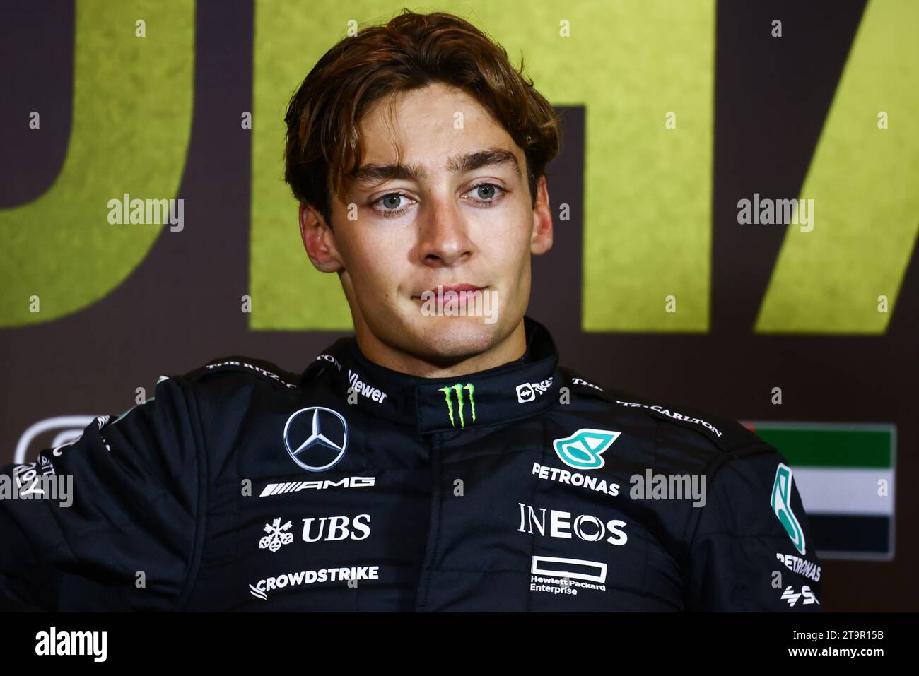 George russell 2023 abu dhabi hi-res stock photography and images - Alamy