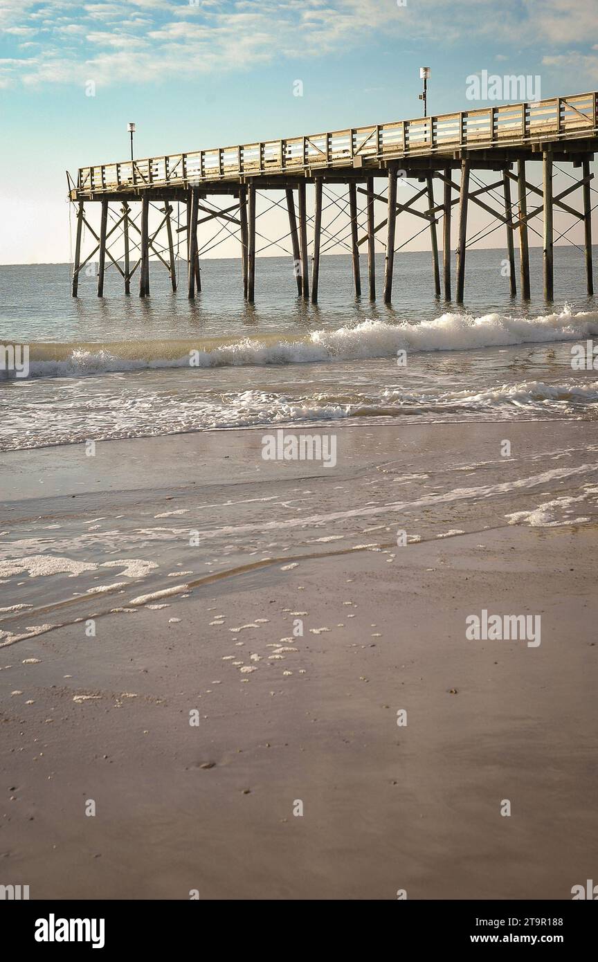 Kitty Hawk Pier House Outer Banks Island in North Carolina Stock Photo ...