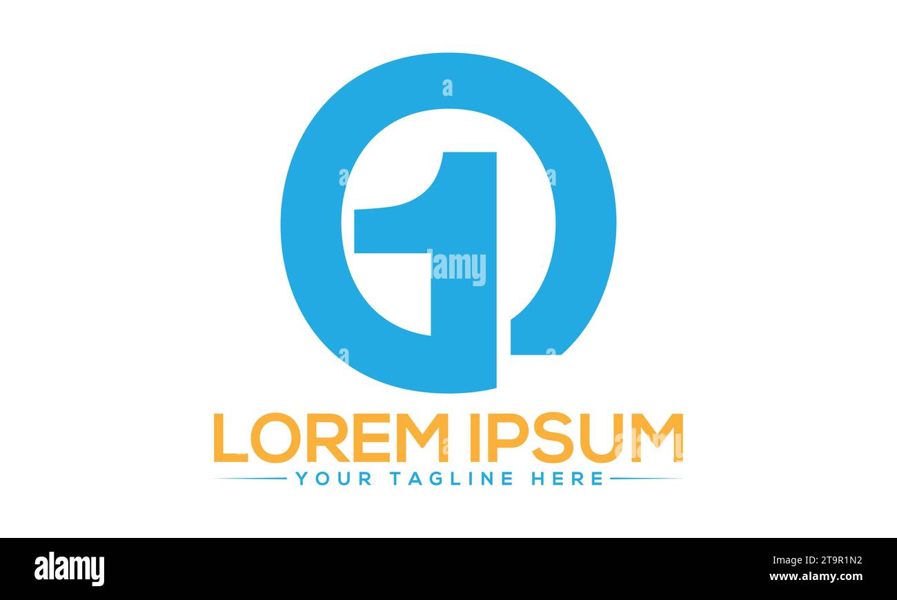 O1 Logo Design Creative and Modern Logo Design Stock Vector Image & Art - Alamy