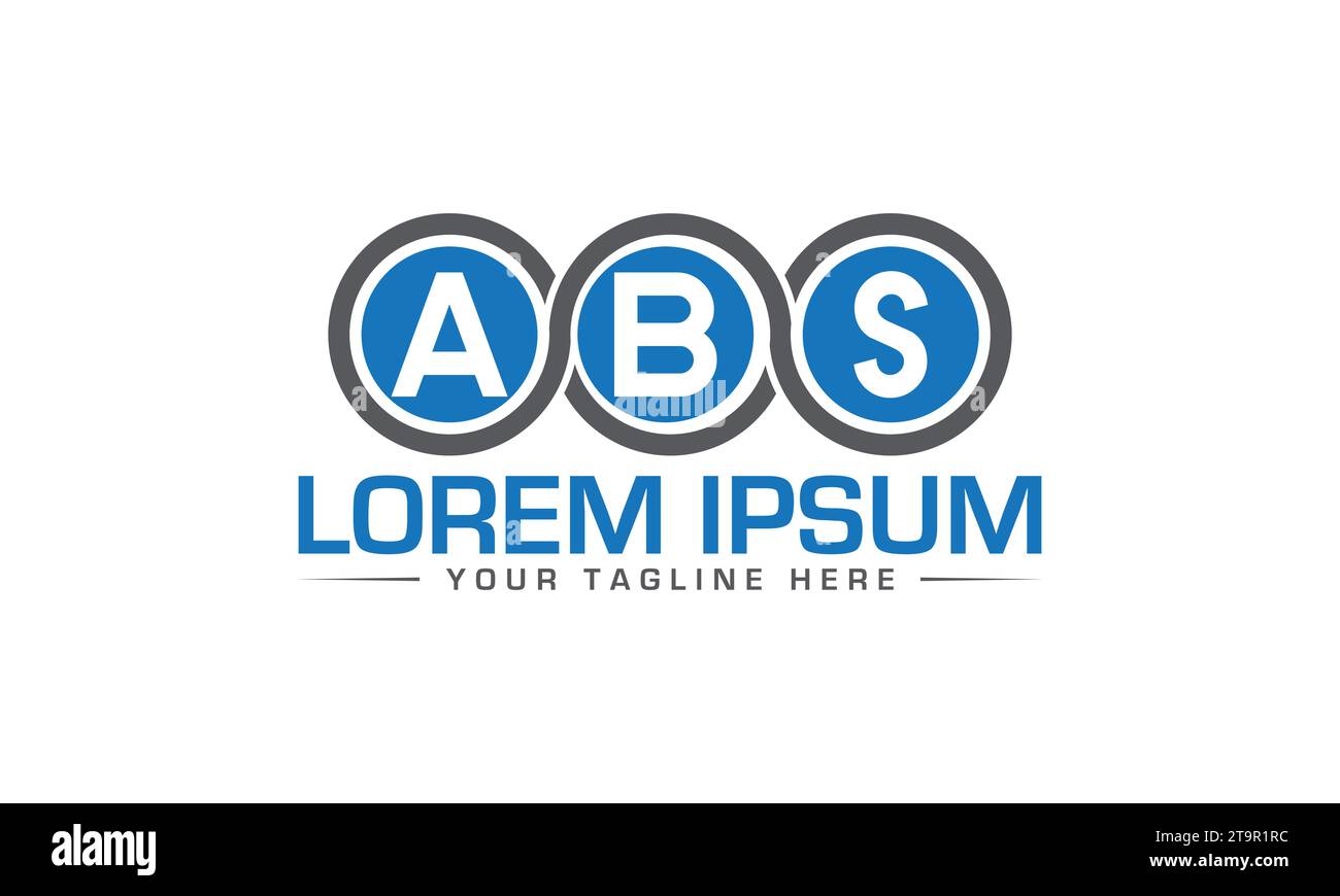 Ab letter round logo hi-res stock photography and images - Alamy