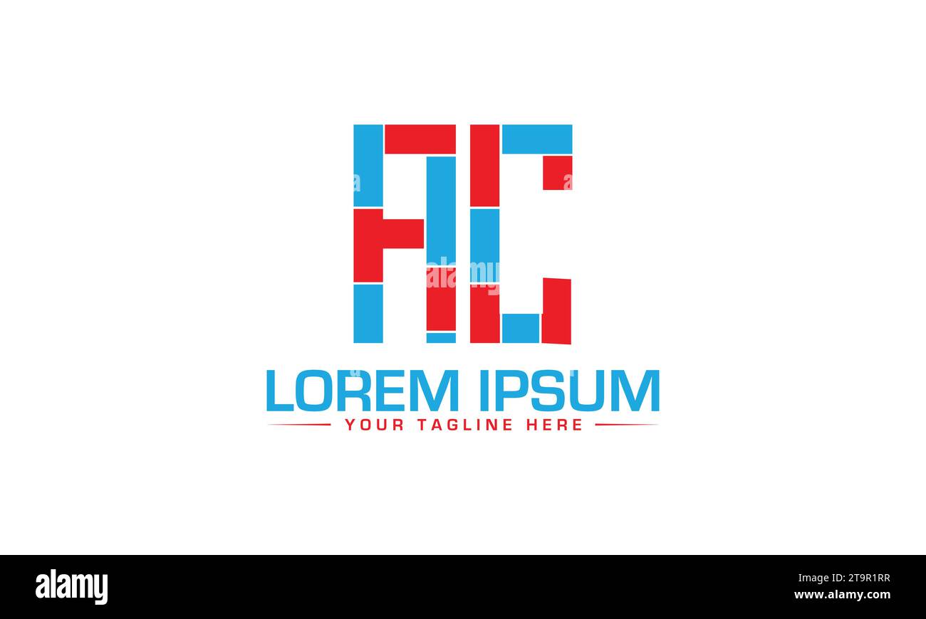 AC Logo Design Creative and Professional Logo Design Stock Vector Image ...
