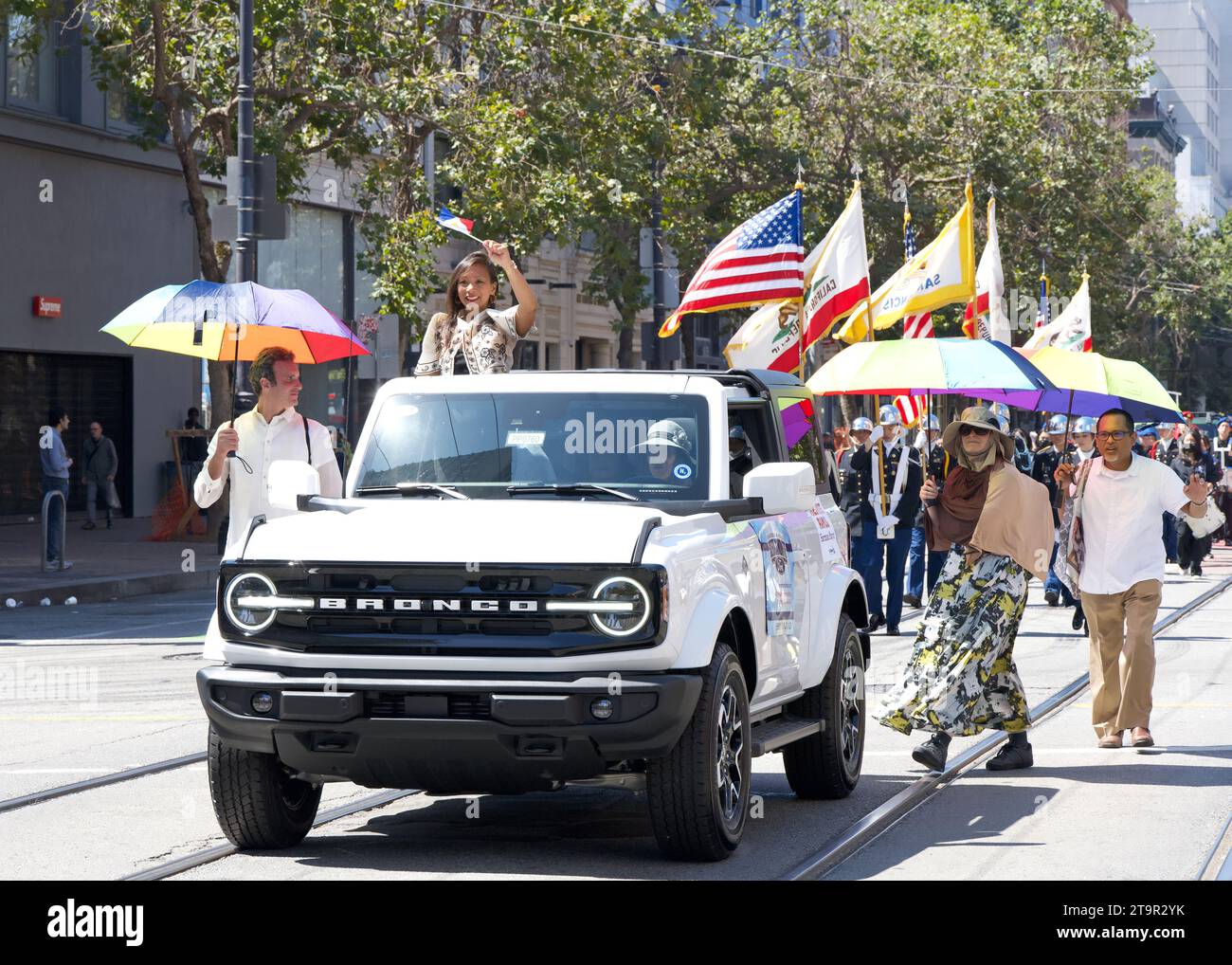 San Francisco, CA - Aug 12, 2023: Hermana Mayor Melanie Ramil with ...