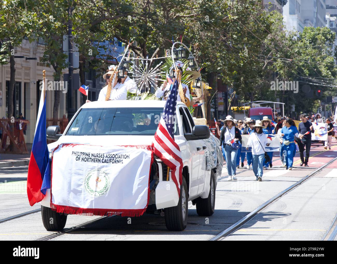 San Francisco, CA - Aug 12, 2023: Participants in the 30th annual ...
