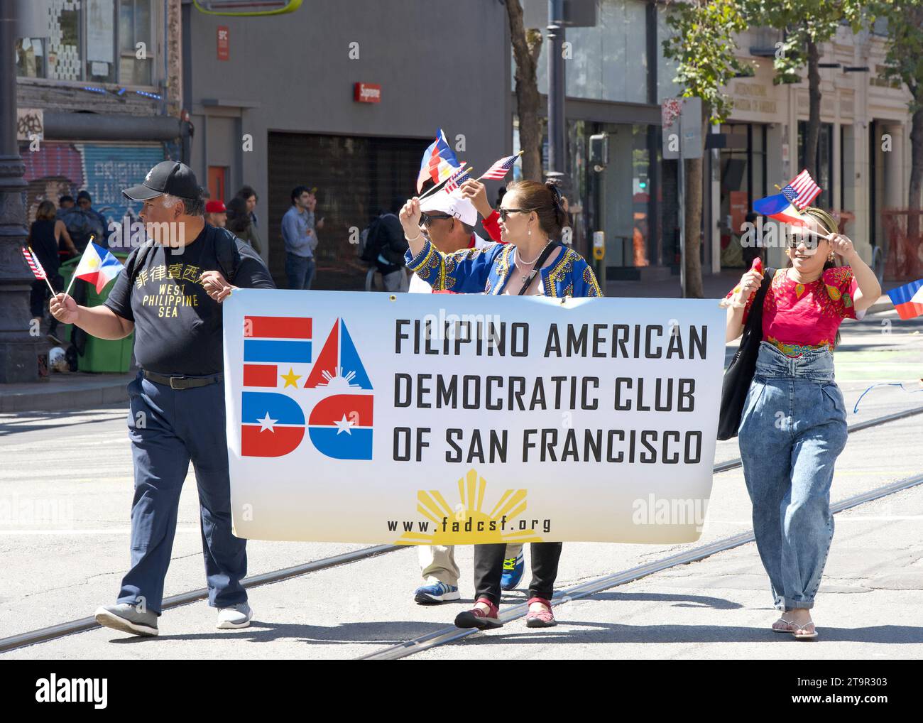 San Francisco, CA - Aug 12, 2023: Participants in the 30th annual ...