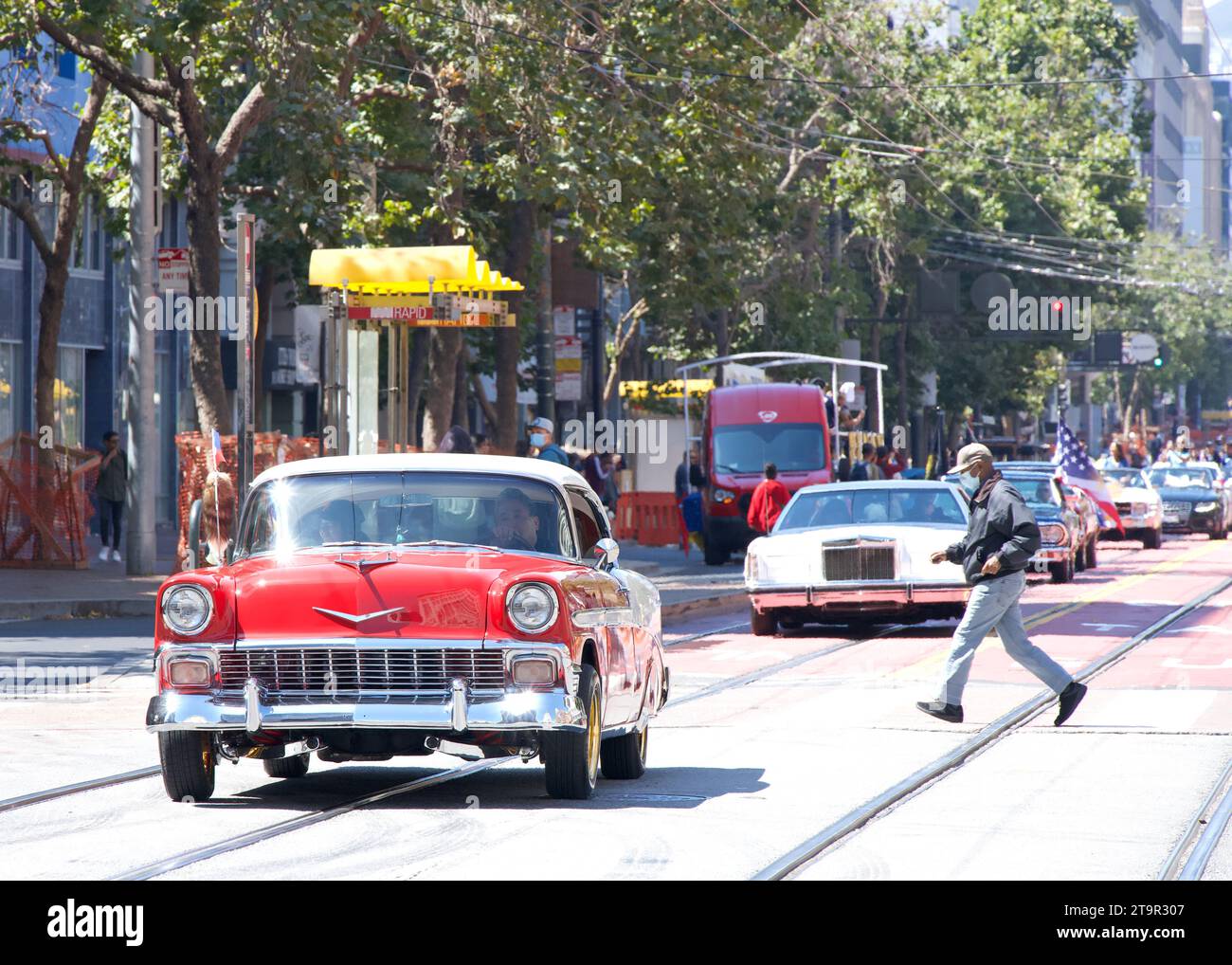 San Francisco, CA - Aug 12, 2023: Participants in the 30th annual ...