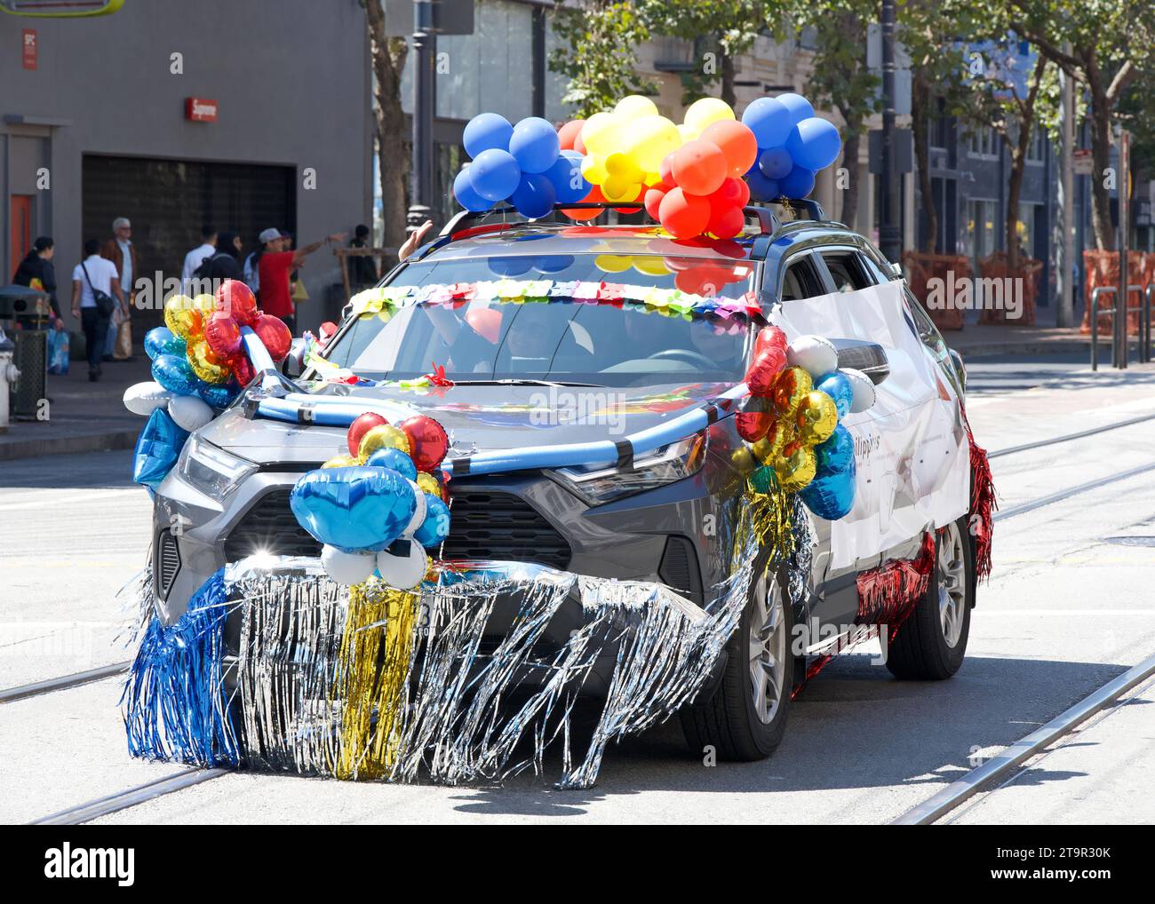 San Francisco, CA - Aug 12, 2023: Participants in the 30th annual ...