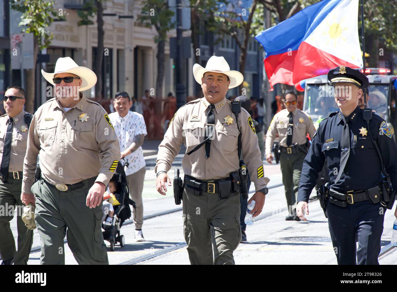 San Francisco, CA - Aug 12, 2023: Participants in the 30th annual ...