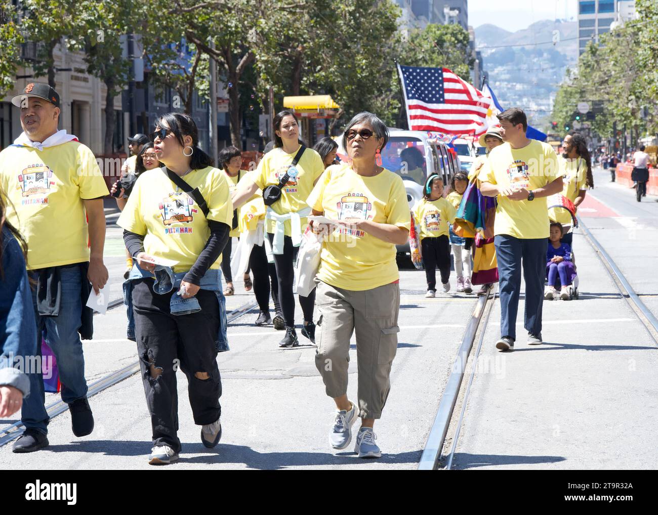 San Francisco, CA - Aug 12, 2023: Participants in the 30th annual ...