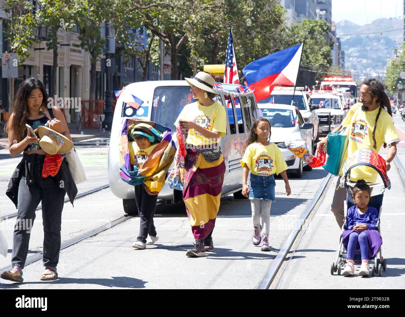 San Francisco, CA - Aug 12, 2023: Participants in the 30th annual ...
