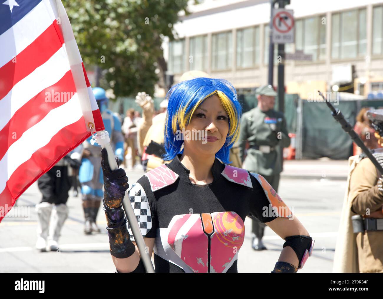 San Francisco, CA - Aug 12, 2023: Participants in the 30th annual ...