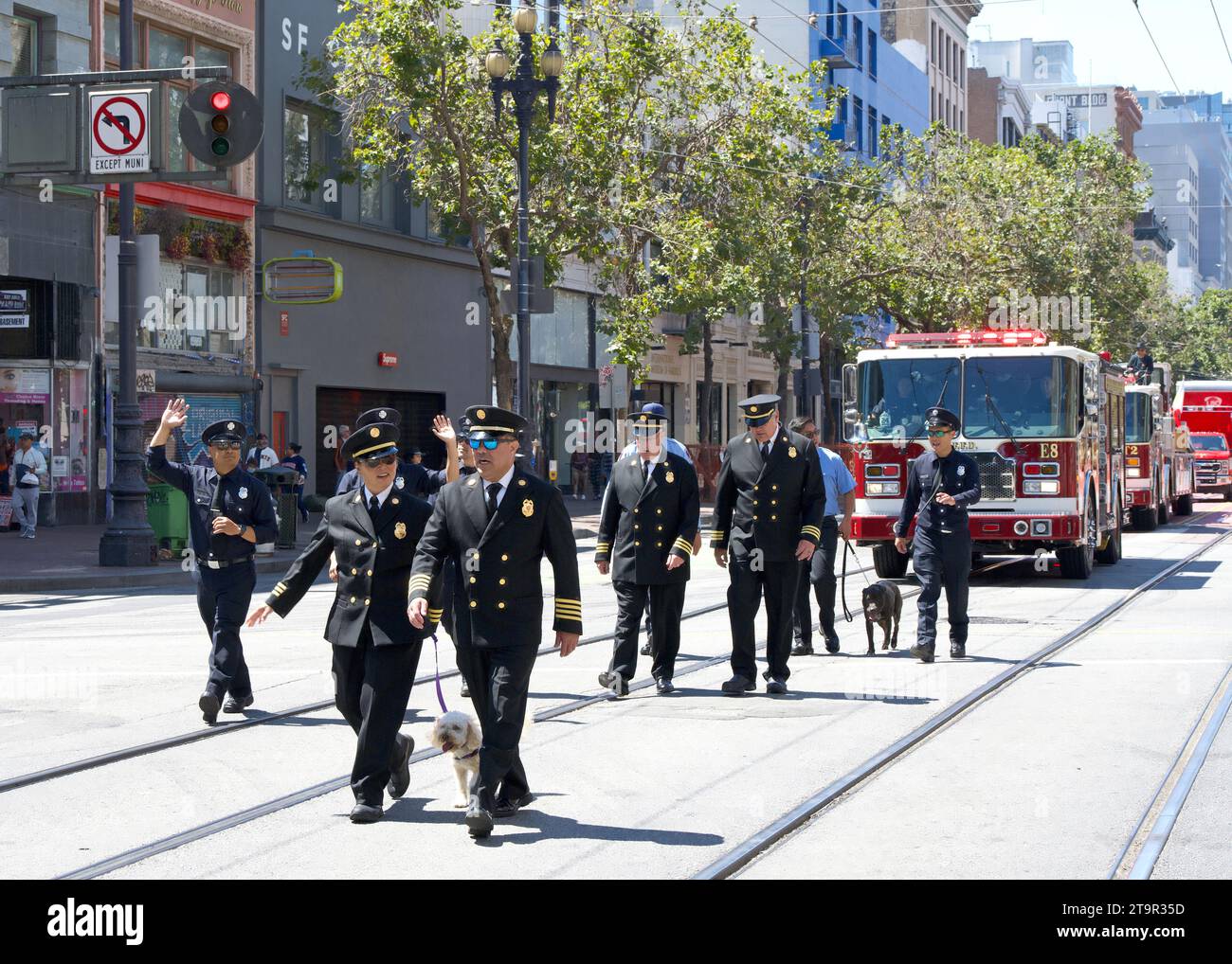 San Francisco, CA - Aug 12, 2023: Participants in the 30th annual ...