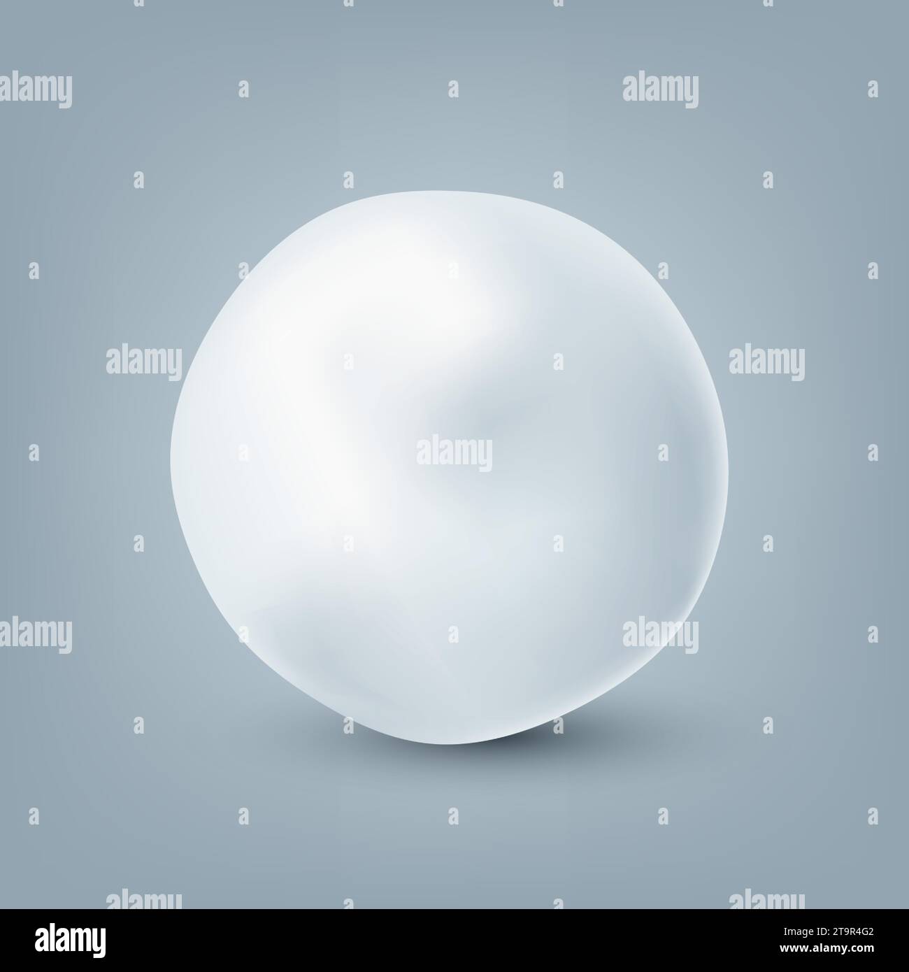 Realistic snowballs collection. Frozen ice ball, white snow. Winter ...