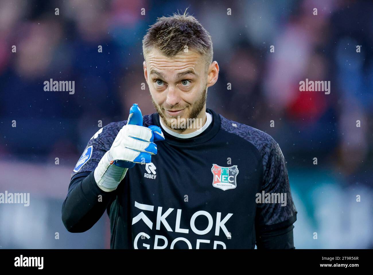 NIJMEGEN, NETHERLANDS - NOVEMBER 26: Goalkeeper Jasper Cillessen (NEC ...