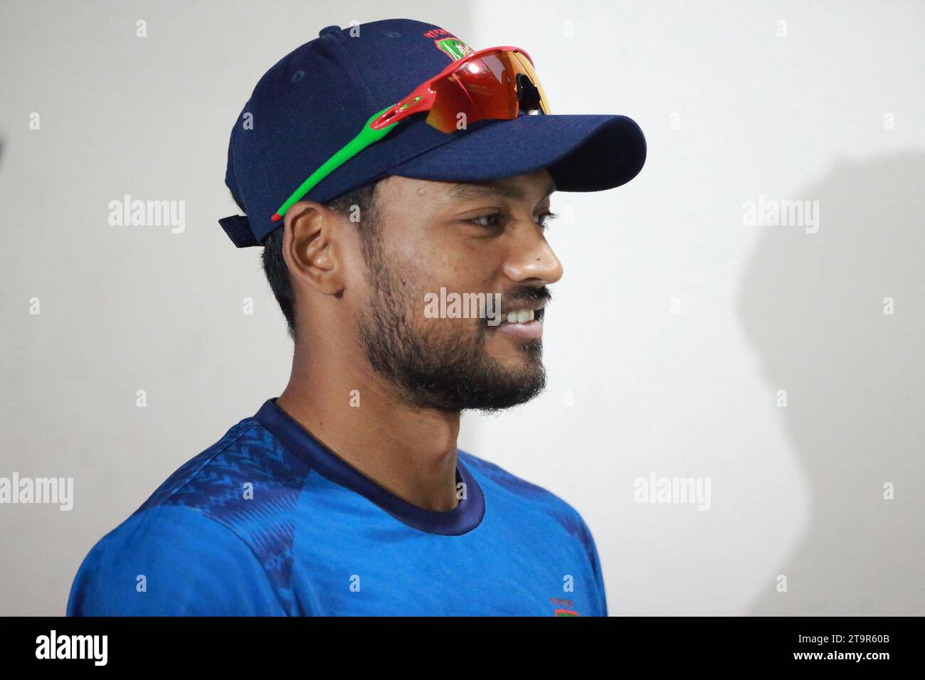 Bangladesh Test Cricket Team captain Nazmul Hossain Shanto speaks at ...