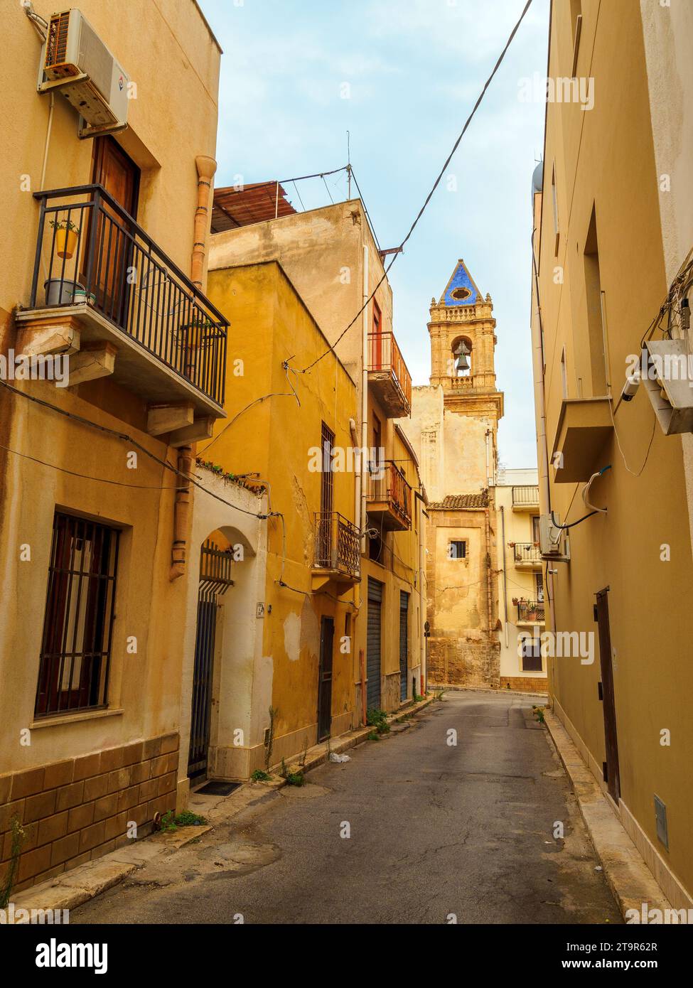 Typical Islamic urban layout of the so-called Kasbah in the old town of ...