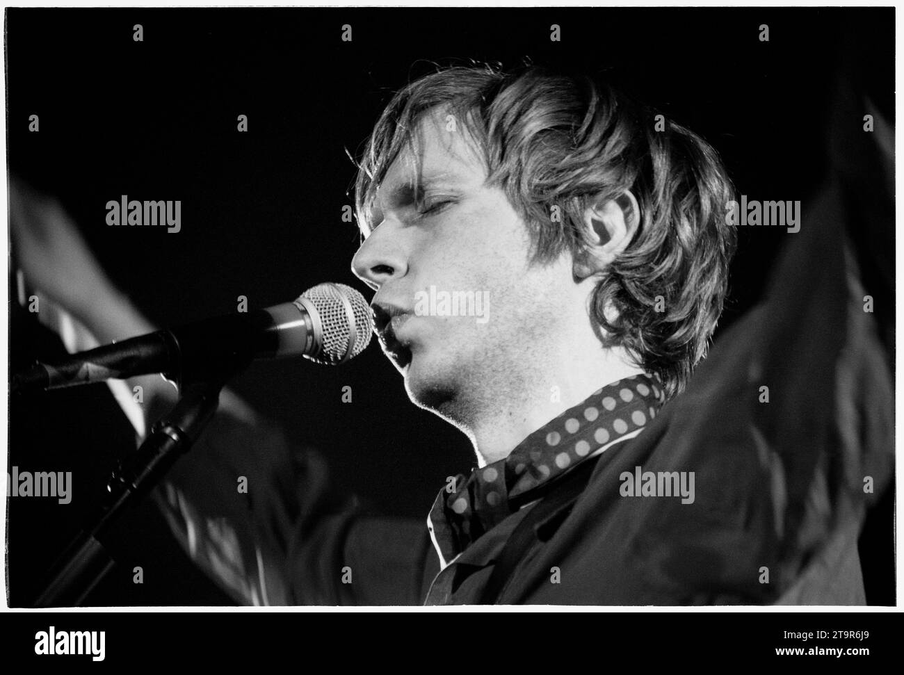 BECK, SINGER, 1997: Beck plays a one-off gig at Cardiff University to ...