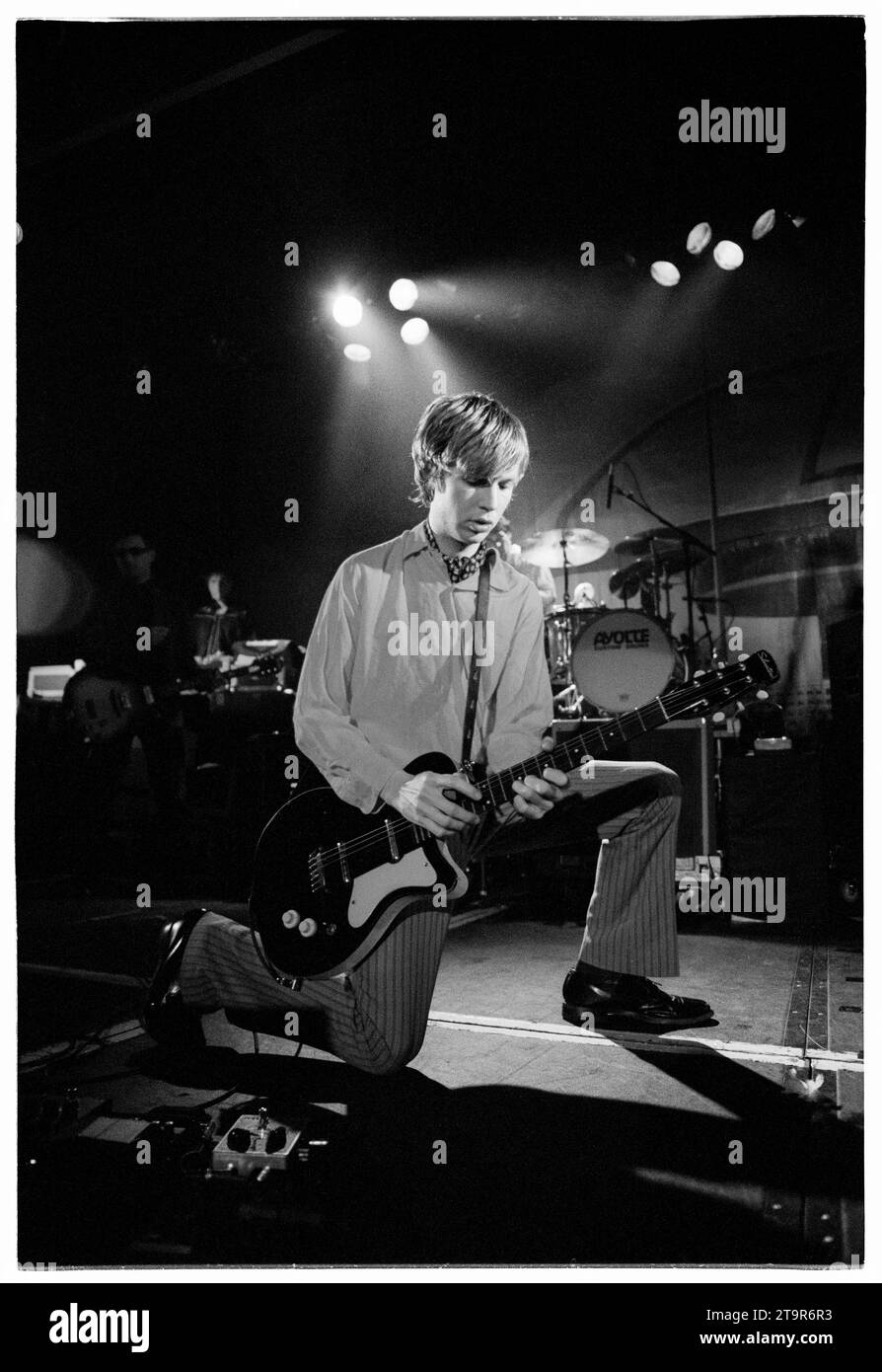 BECK, SINGER, 1997: Beck plays a one-off gig at Cardiff University to ...