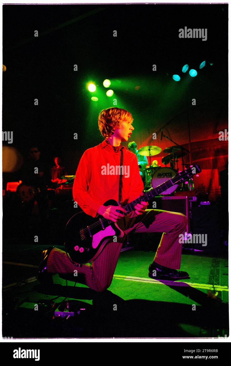 BECK, SINGER, 1997: Beck plays a one-off gig at Cardiff University to ...
