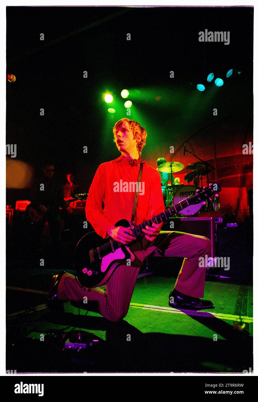 BECK, SINGER, 1997: Beck plays a one-off gig at Cardiff University to ...