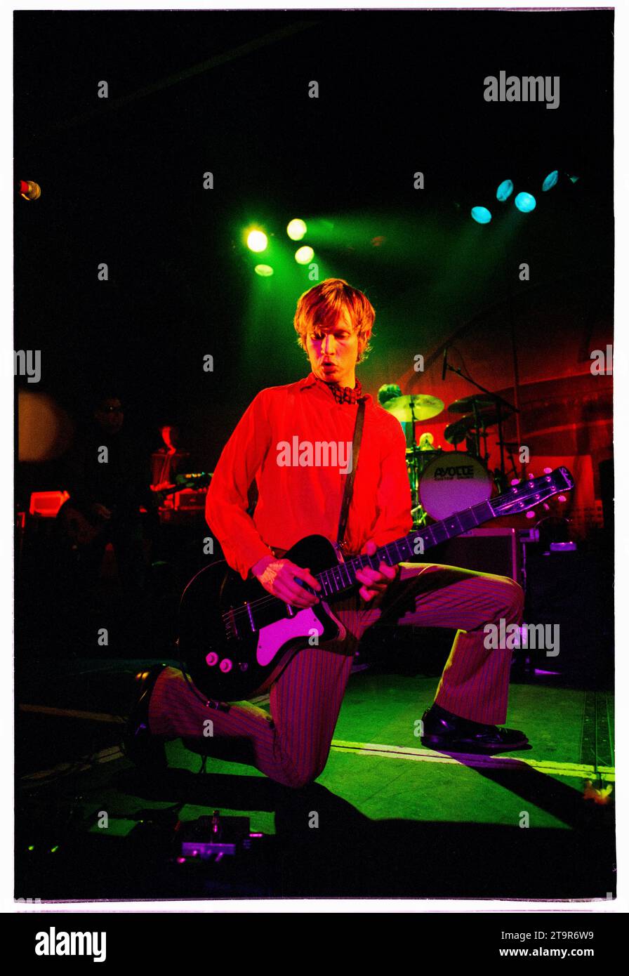 BECK, SINGER, 1997: Beck plays a one-off gig at Cardiff University to ...