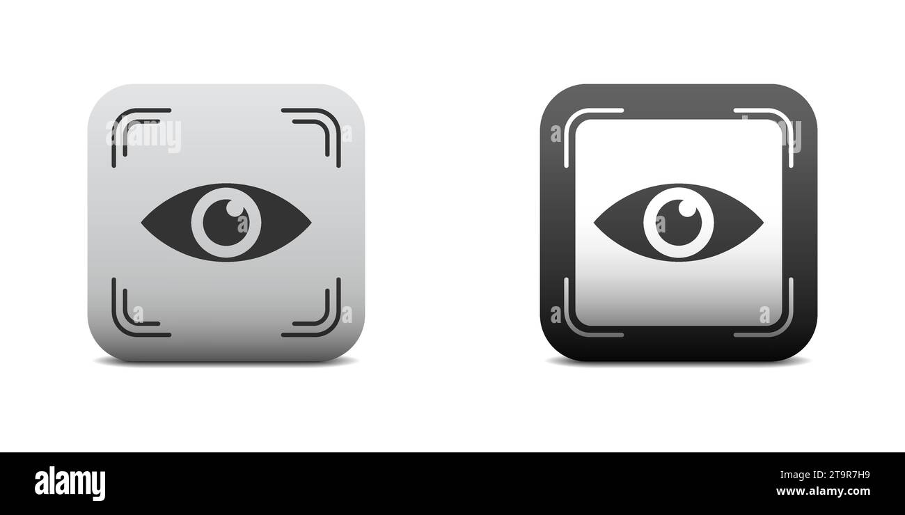 Eye scanner Stock Vector Images - Alamy
