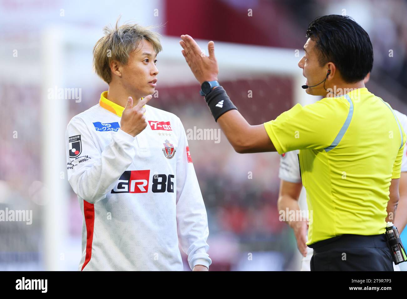 Tsukasa Morishima (Grampus), NOVEMBER 25, 2023 - Football / Soccer : 2023 J1 League match ...