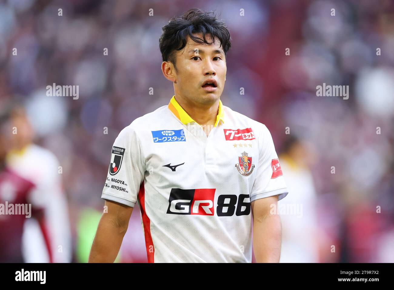 Hyogo, Japan. 25th Nov, 2023. Ryoya Morishita (Grampus) Football/Soccer : 2023 J1 League match ...