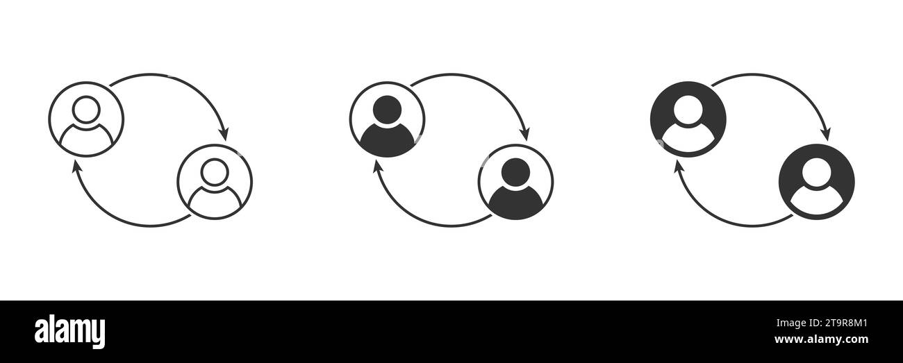 Retraining Icon. Coaching icon. Vector illustration Stock Vector Image ...