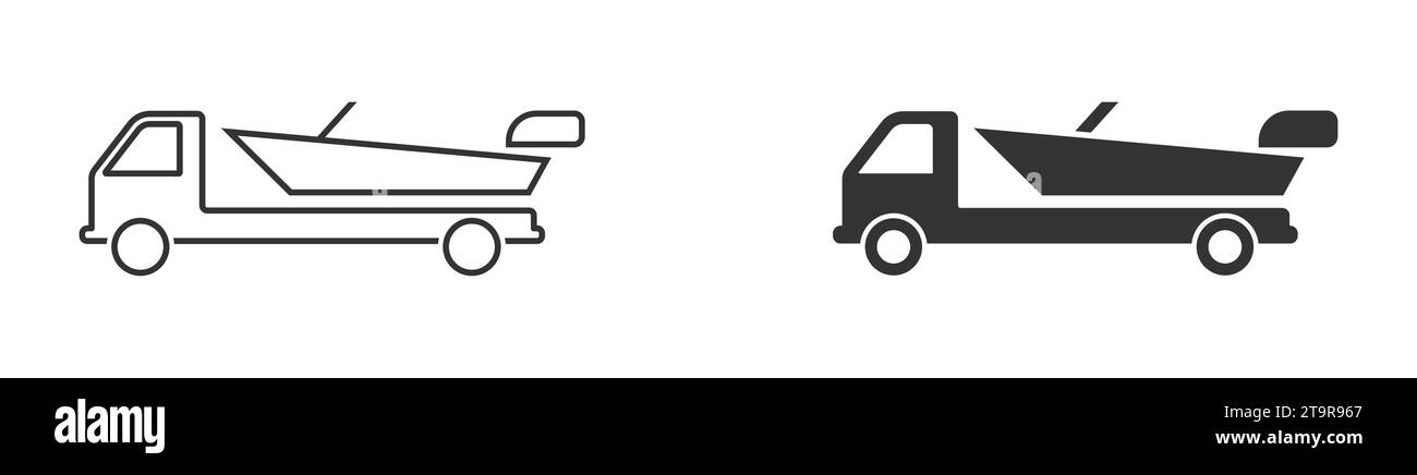 Boat transportation icon. Vector illustration Stock Vector Image & Art ...